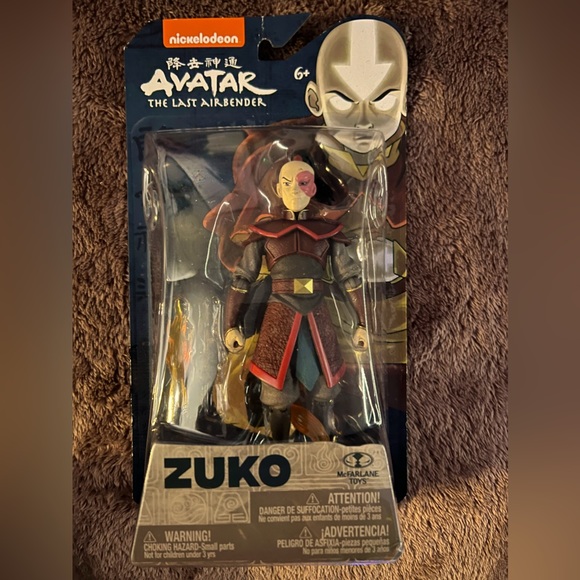 Nickelodeon | Toys | Avatar Anime Prince Zuko Figurine Super Rare A ...
